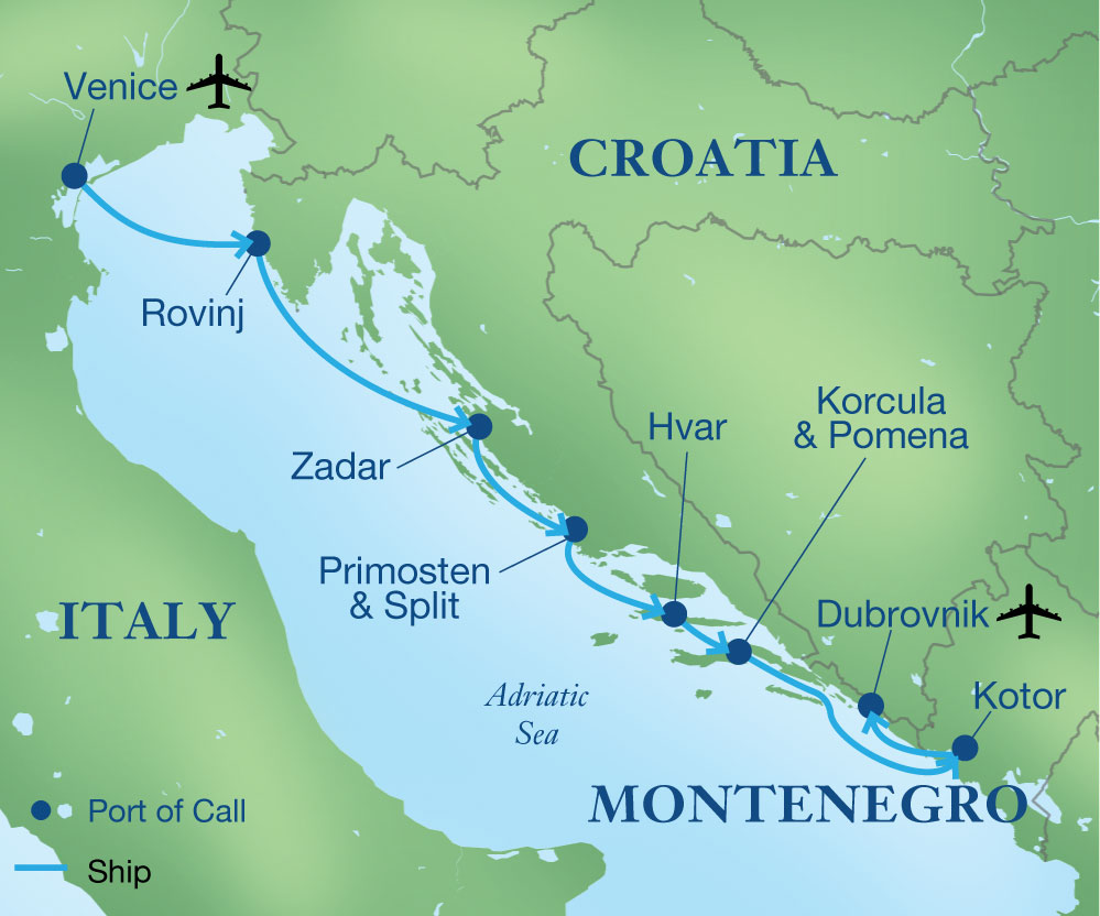Croatia's Dalmatian Coast by Sea | Smithsonian Journeys