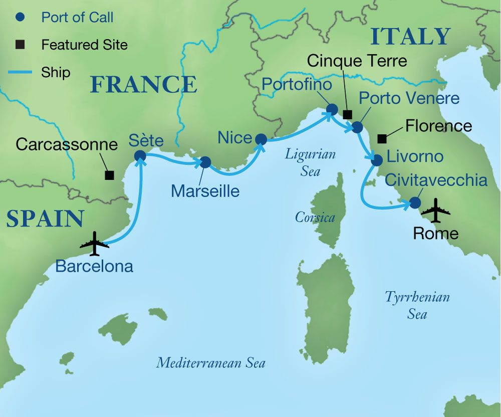 Southern France and the Italian Riviera by Sea | Smithsonian Journeys